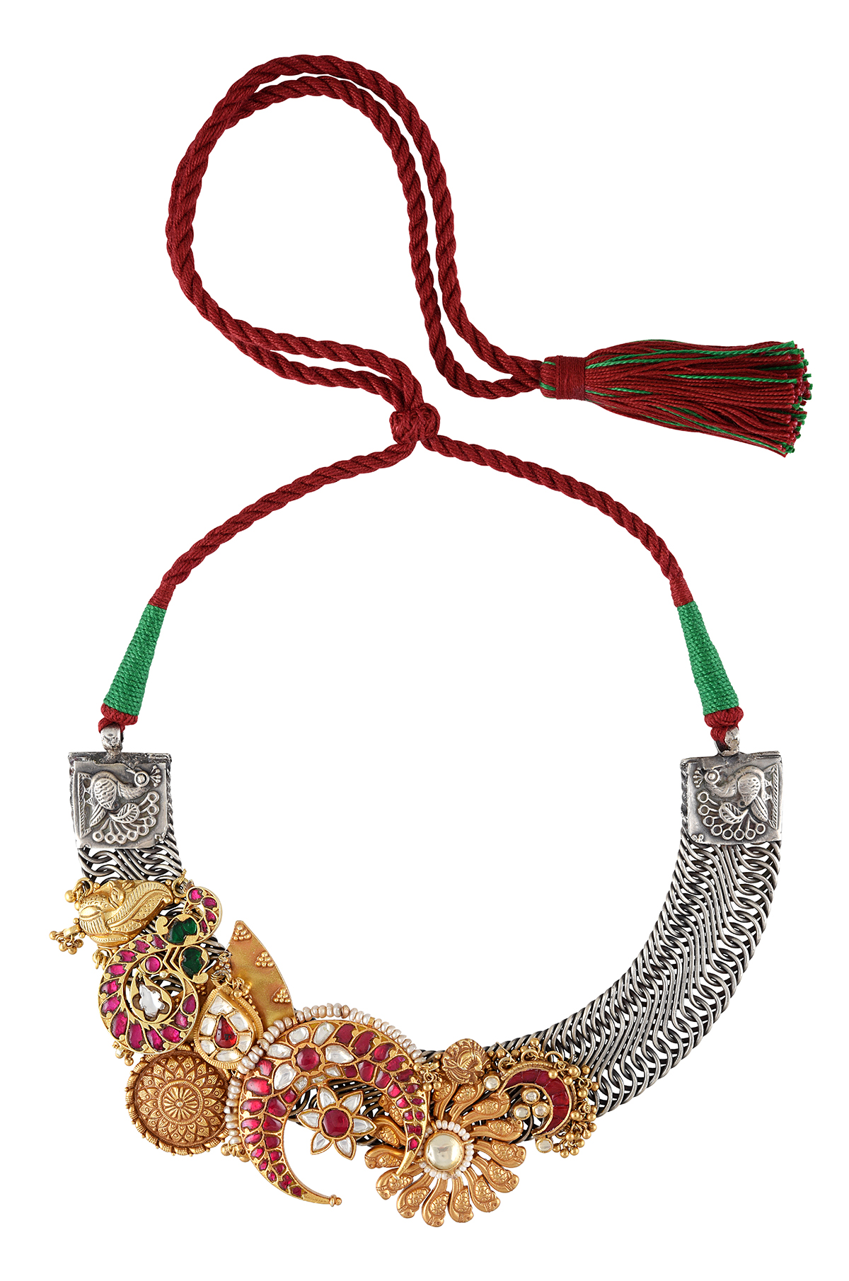 Silver Chandra Necklace