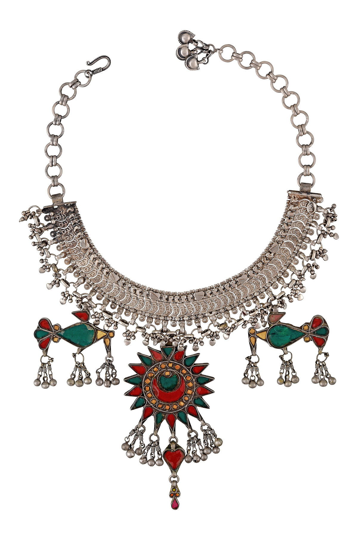 Silver Chandra Paravi Necklace
