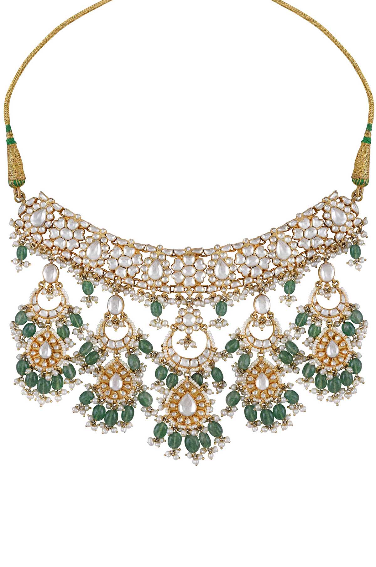 Silver Shefalika Jadau Necklace